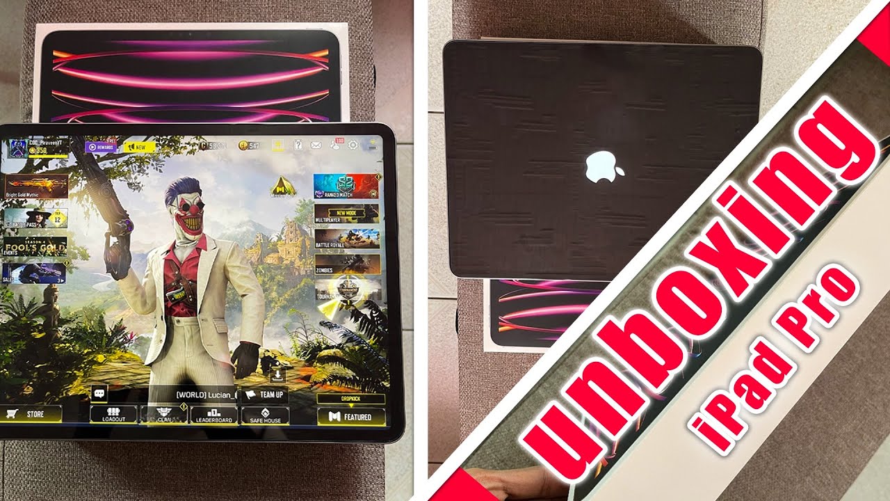 My *New* device Apple M2 iPad Pro Unboxing - Best iPad for Gaming? CODM ...