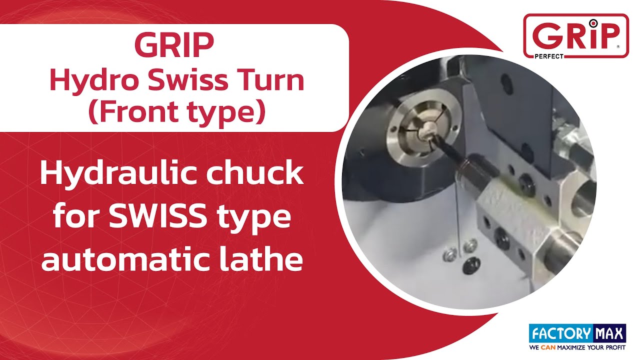 Grip - Hydro Swiss Turn (Front type) : Hydraulic chuck for SWISS type ...