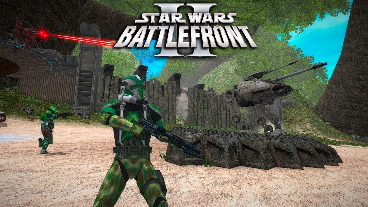 Star Wars Battlefront II - Homefront Mod - AT-AP - Republic Side - YouTube
