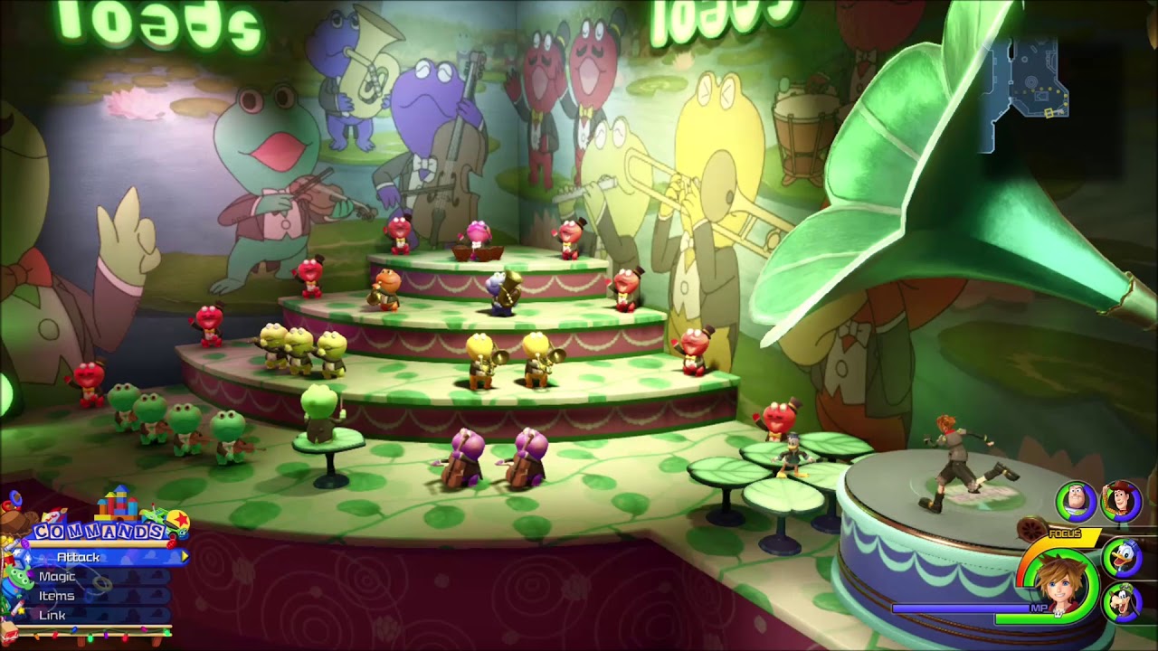 Musical Toads Play Sora's Theme - YouTube