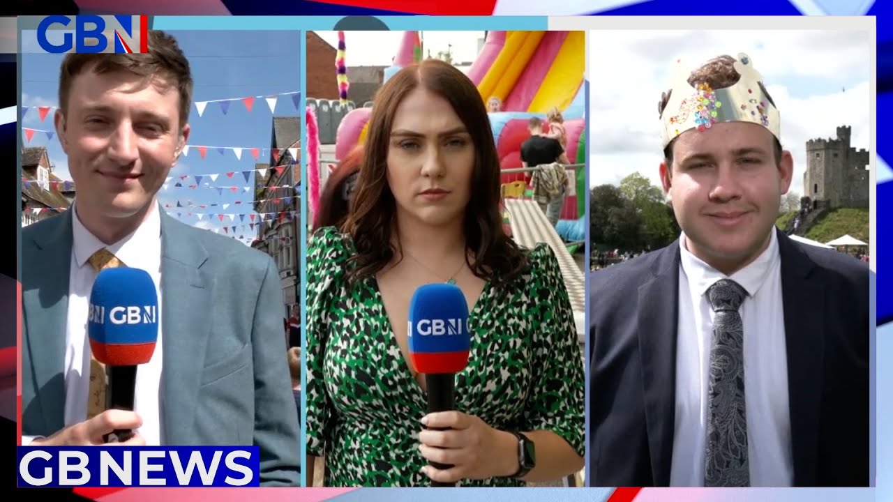 Coronation parties take place across the UK | GB News Reporters join in ...