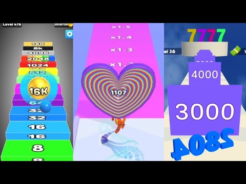 Number Runner Satisfying all levels gameplay / [Lv. 398] Layer Man 3D ...