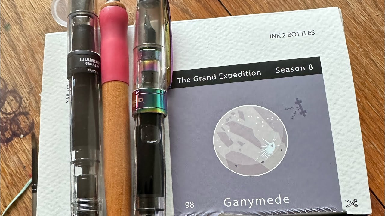 #30inks30days Day 21 June 2024 Colorverse LaPlace Resonance - YouTube