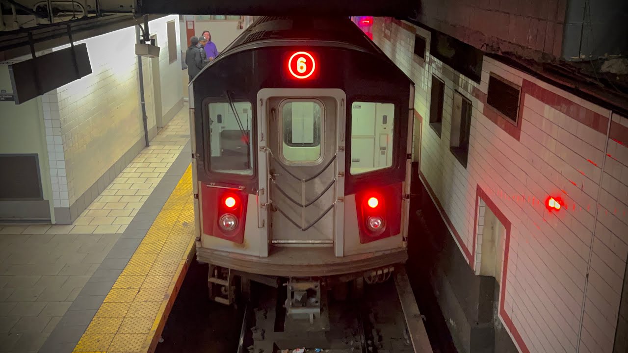MTA R142A (6) train action in 2024 [Brooklyn Bridge - 149 St GC] - YouTube