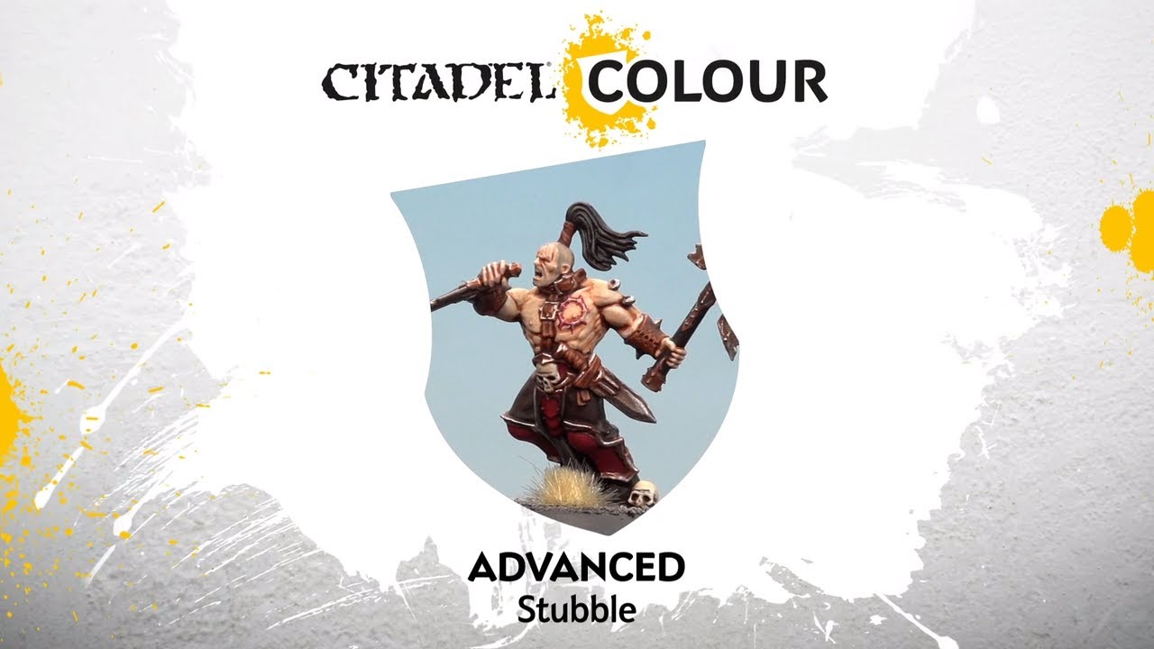 How to Paint: Stubble - YouTube