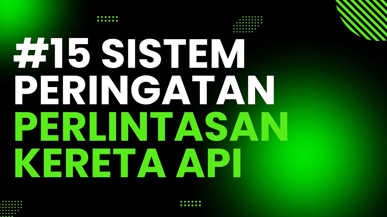 Sistem Peringatan Perlintasan Kereta Api | Tutorial CoreX IoT - YouTube