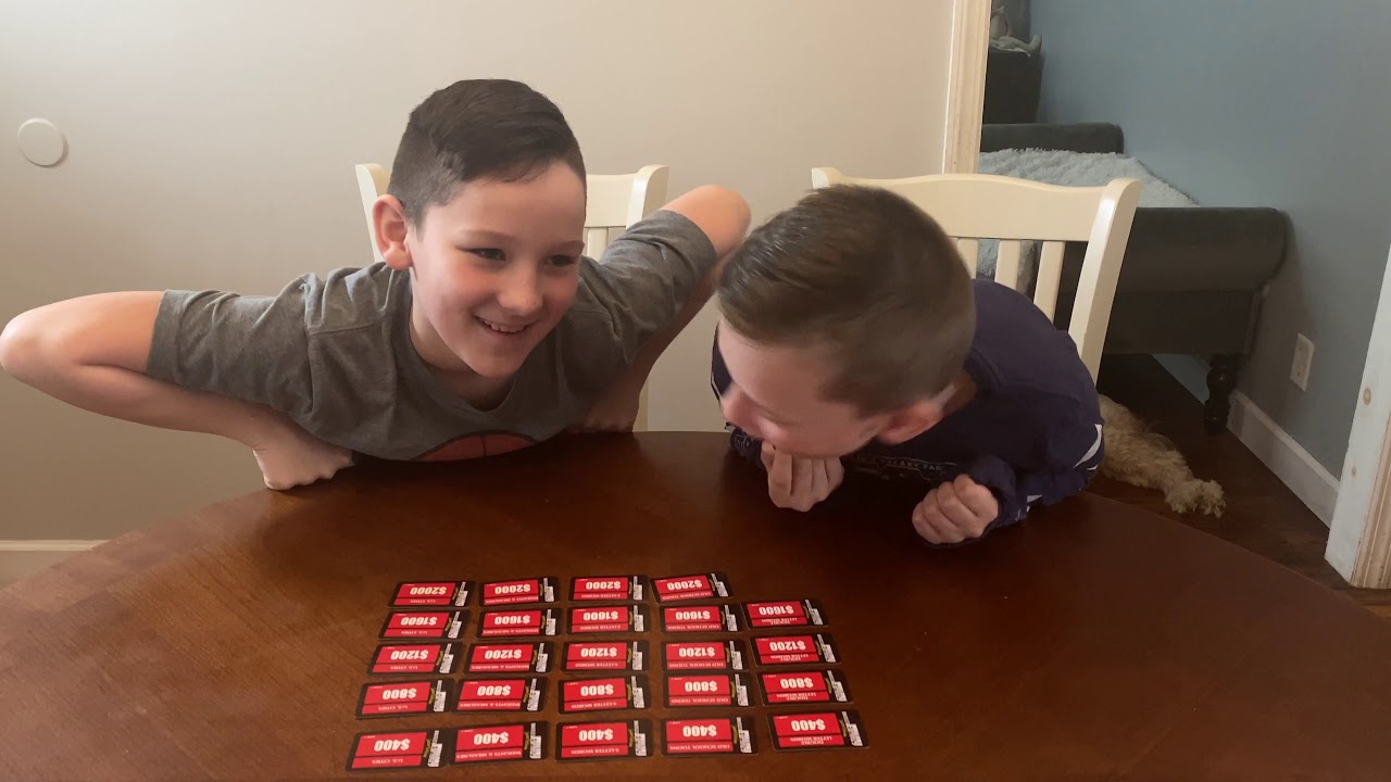 Magic Box Quarantine Edition - Jeopardy Junior Edition Card Game By ...