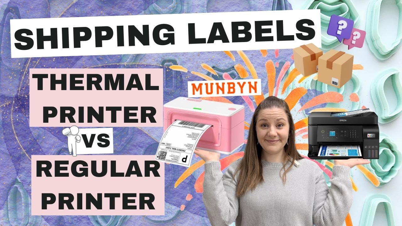 Shipping Labels for Small Business: Thermal Printer vs Regular Printer ...