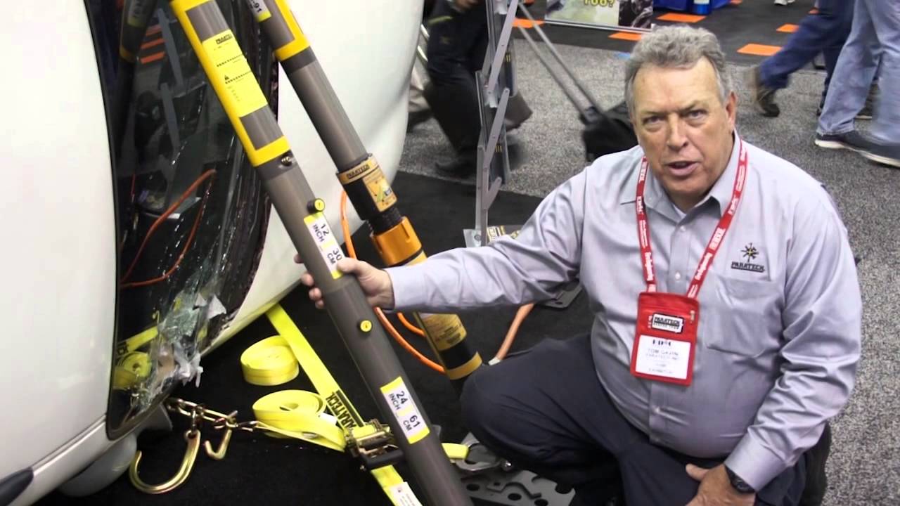 Paratech Rescue Struts at FDIC 2015 - YouTube