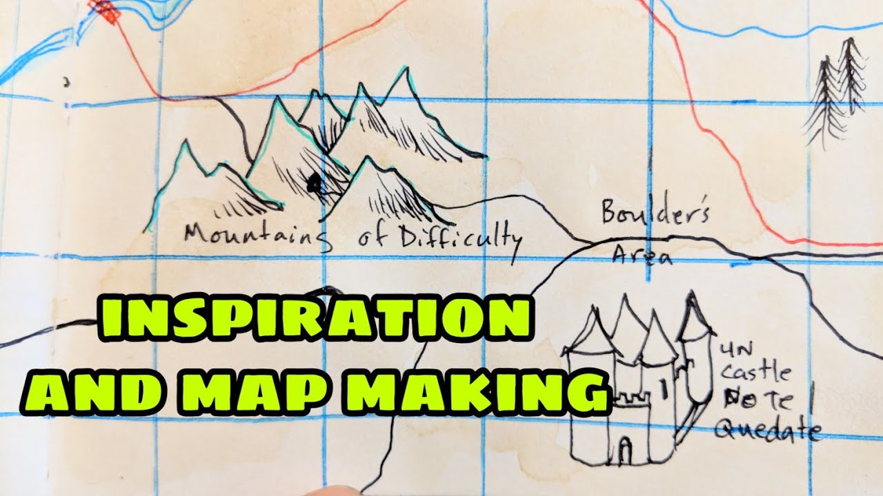 Drawing Inspiration for Your Sketchbook and Map Making Prompt ...