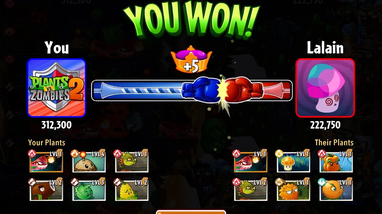 PvZ2 Arena Preview - Win Using Low Level Plants Week 318 Season 65 ...