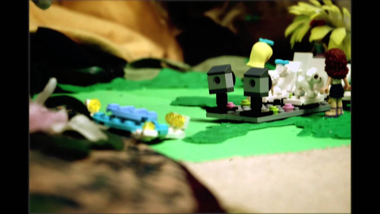 Lego friends meet Furby boom and Little Krishna - YouTube