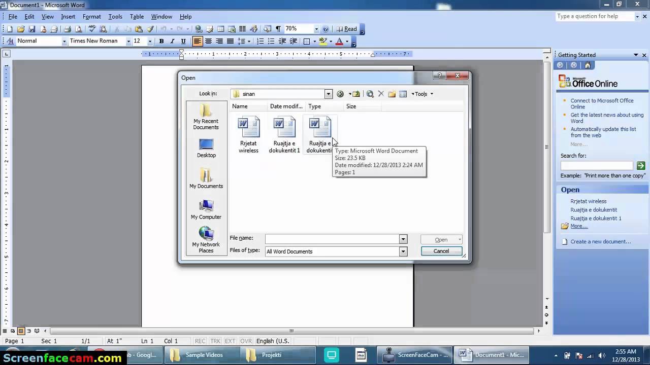 Puna ne MS Word - YouTube
