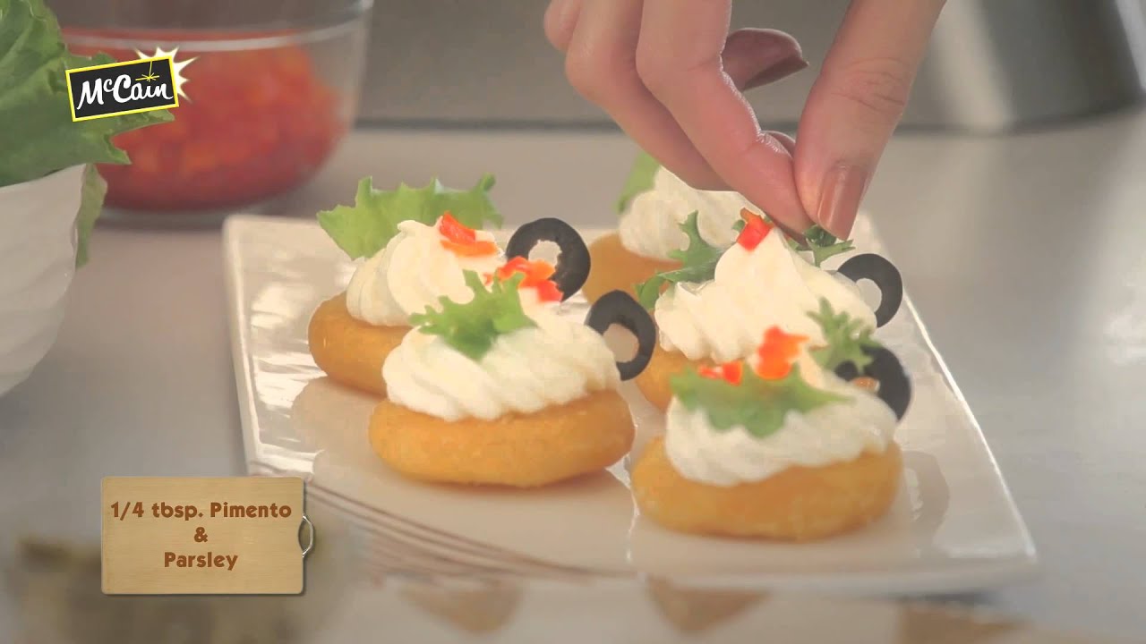 McCain Foods(India) - Smiles Canapes Recipe - YouTube