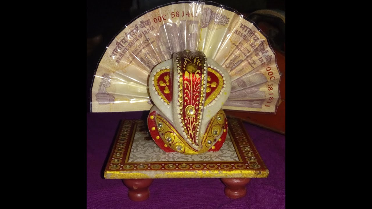 Ganpati Decoration / Origami / Note Decoration / Rupee Origami / DIY ...