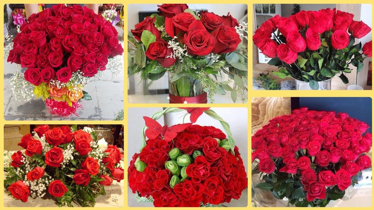 Red Rose Flower Arrangment Ideas,Valantine's Day Flower Arrangments ...