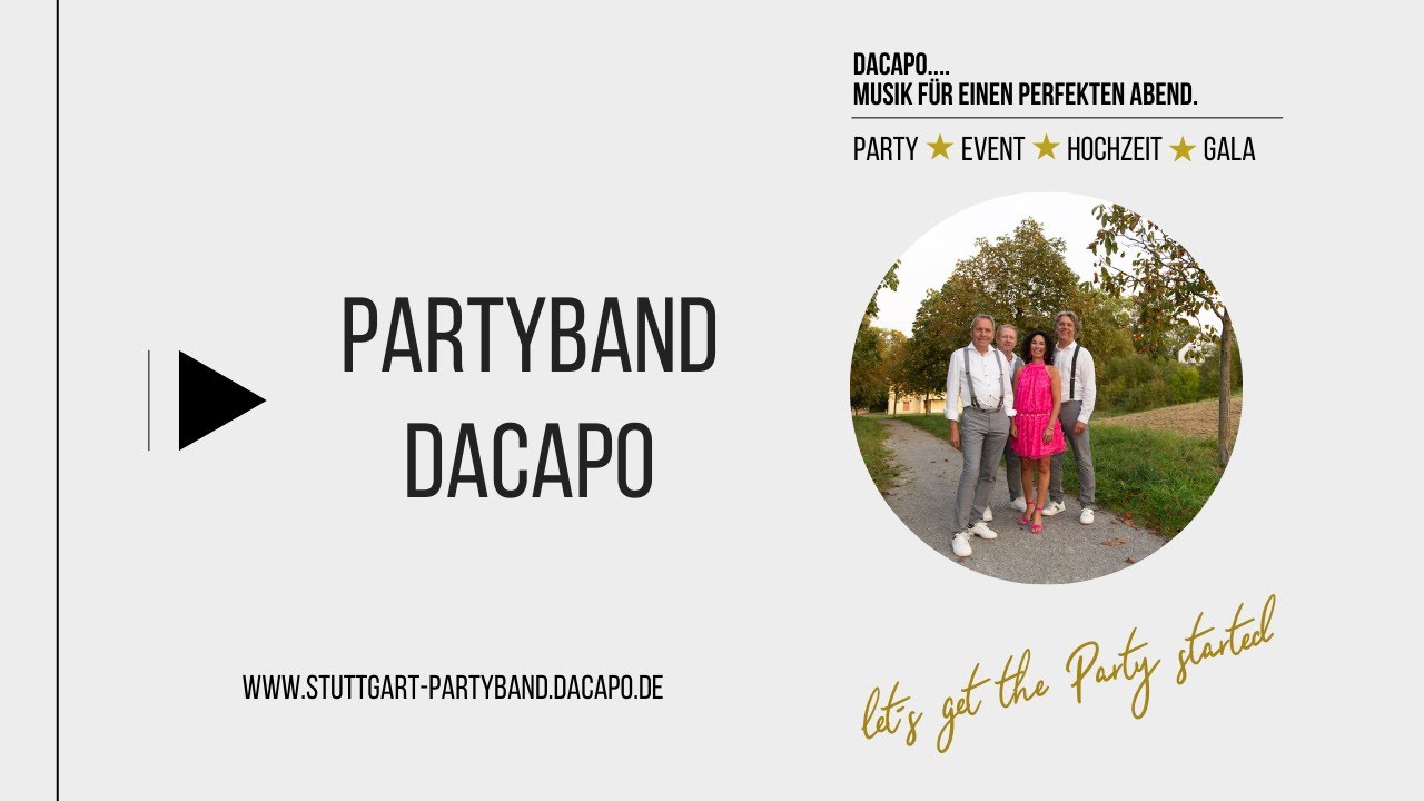 Partyband Dacapo - YouTube