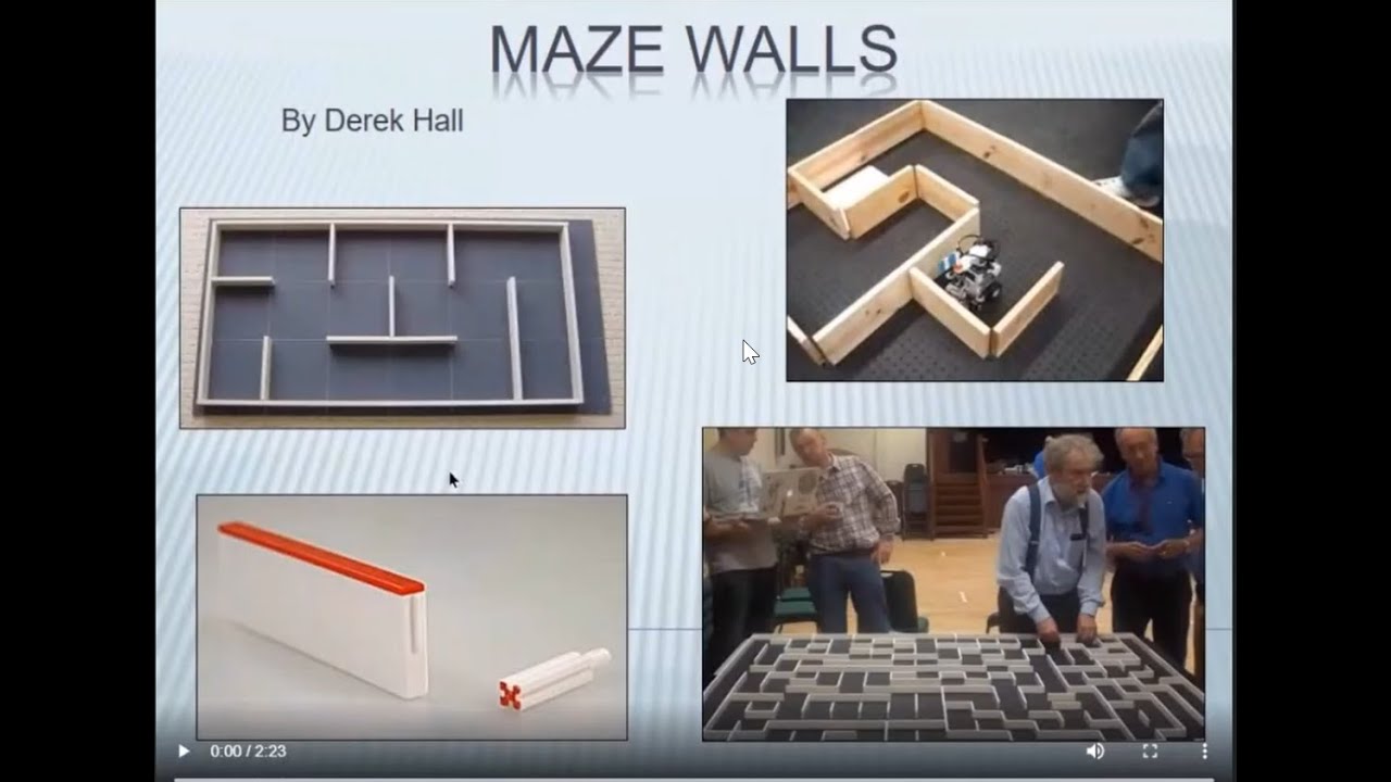 MINOS21 Make a Half-Size Micromouse Maze with Magnets - YouTube