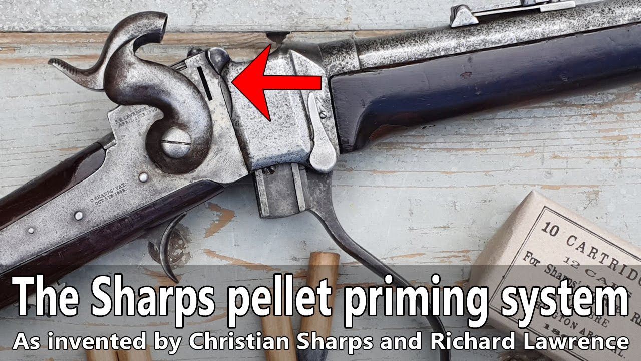 How the pellet priming system works on an original 1863 M Sharps ...