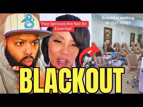 BLACKOUT Of ASIAN Owned NAIL & HAIR SALONS Are EMPTY