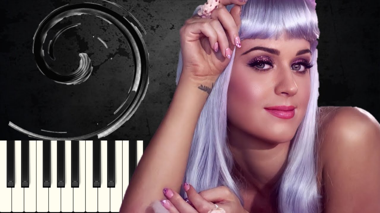 Katy Perry - California Gurls Piano Tutorial - YouTube