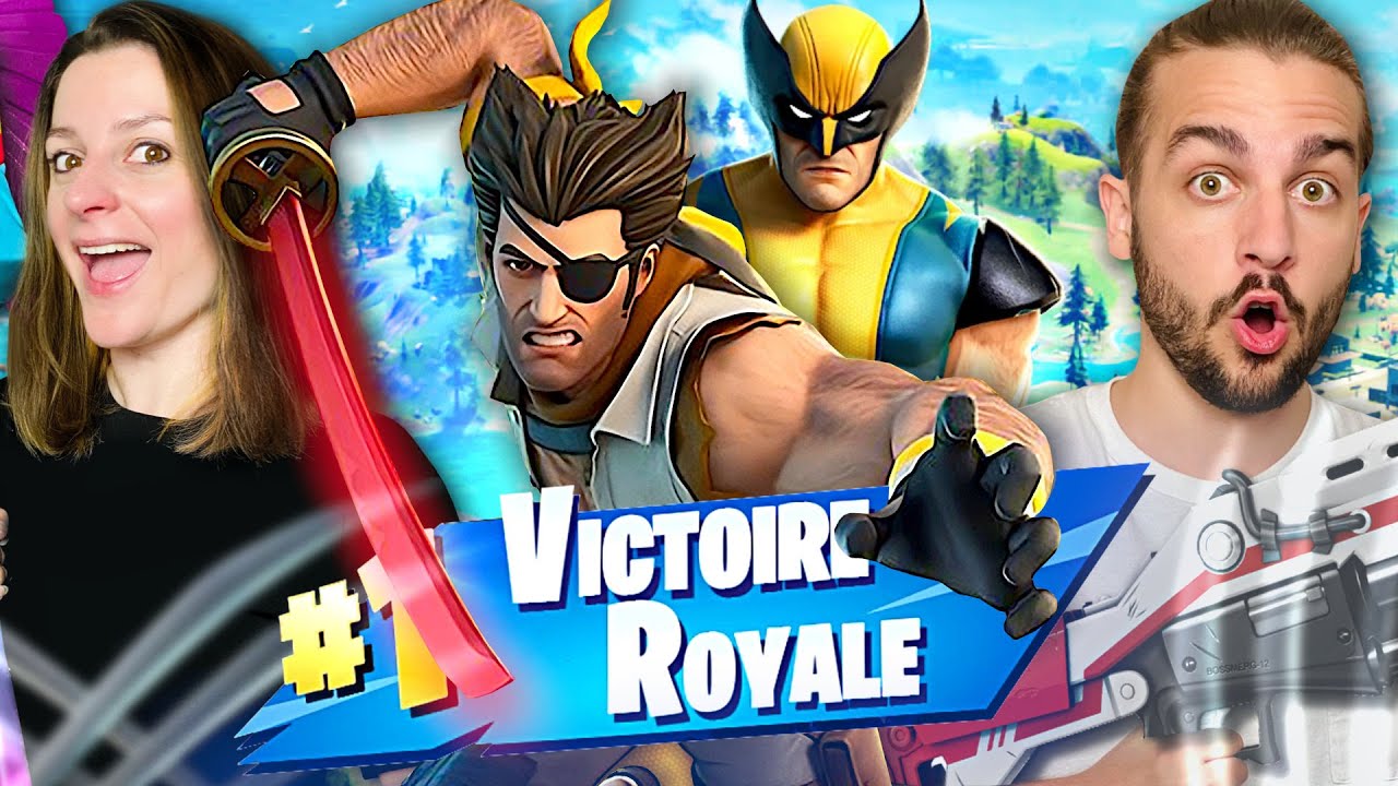 ON A RECU LE NOUVEAU SKIN MARVEL : WOLVERINE ZERO FORTNITE CREW ...