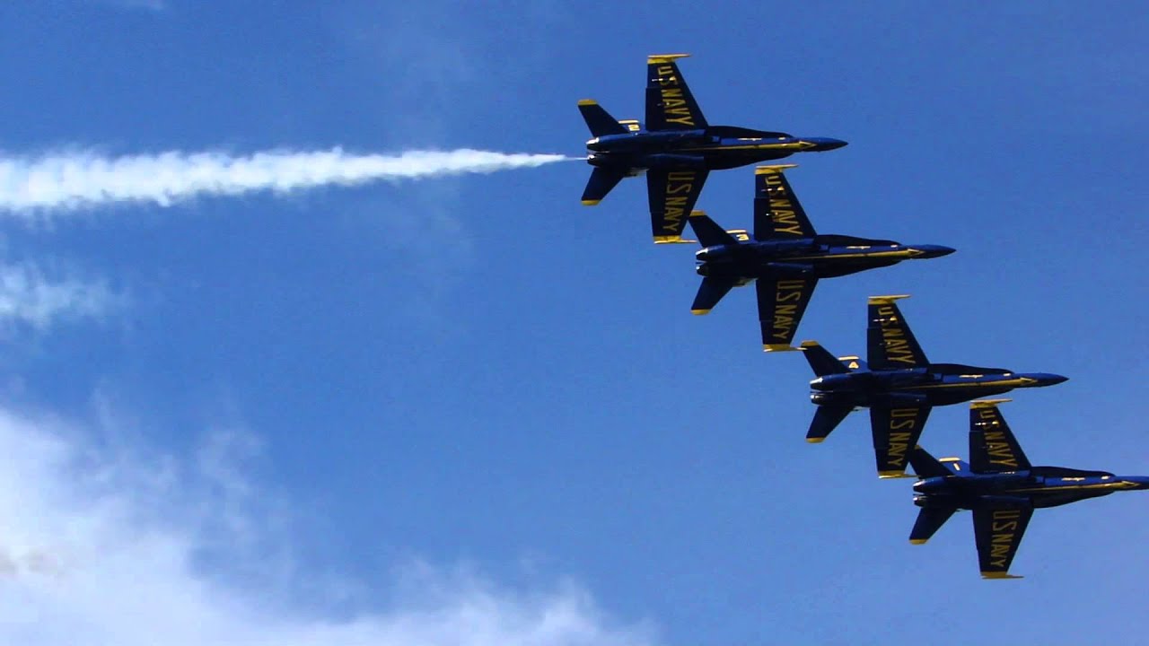 Blue Angels fan break @ the great Ga airshow - YouTube