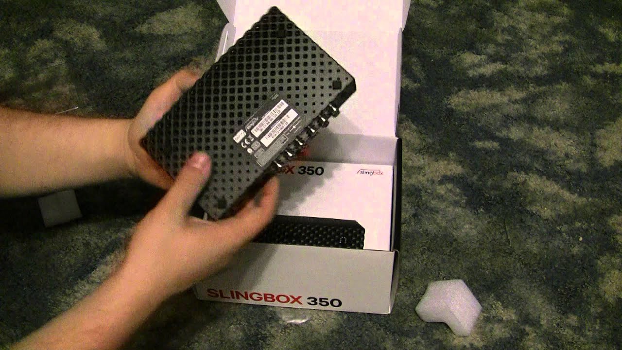 Slingbox 350 Unboxing - YouTube