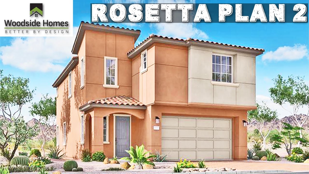 Lake Las Vegas Beautiful Rosetta Plan 2 by Woodside Homes at Alta Fiore ...