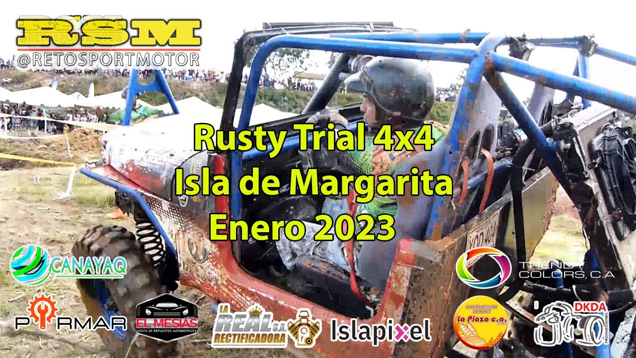 Competencía Rusty Trial Isla de Margarita Enero 2023 - YouTube