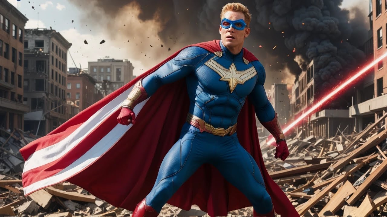 Homelander lasering kickicking and punching in the corner for the ...