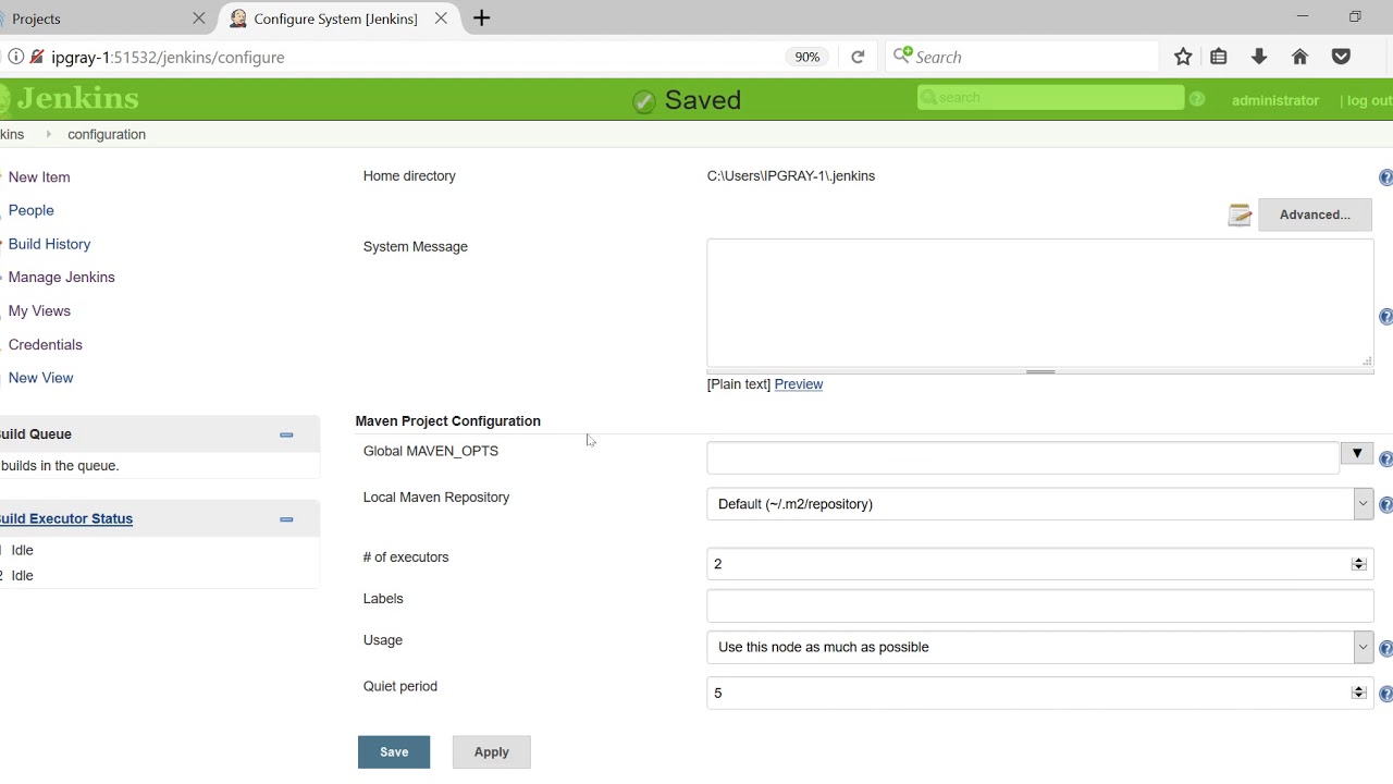 Ipgray Sonarqube How To Configure Java Project In Svn Jenkins Sonarqube Part 1 Youtube 4703