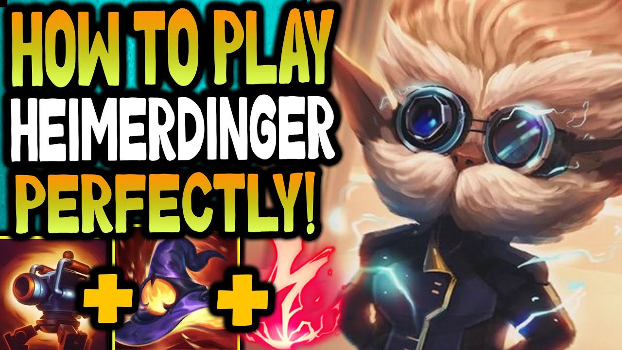 How To Play Heimerdinger Perfectly Midlane - YouTube