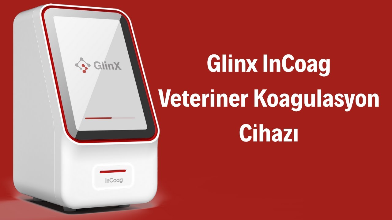 Glinx InCoag Veteriner Koagulasyon Cihazı - YouTube