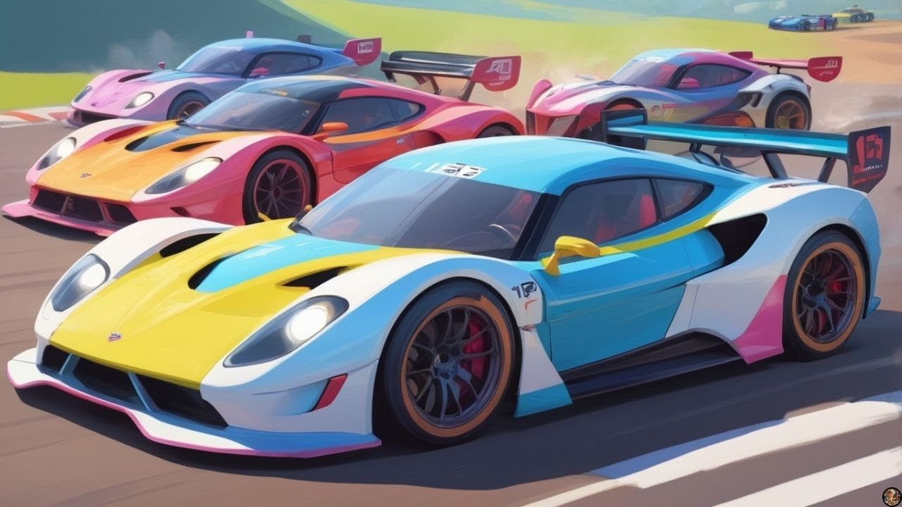 Racing Cars Poem | Kids Song | Kids Fun | Kids Activities | Rhymes ...