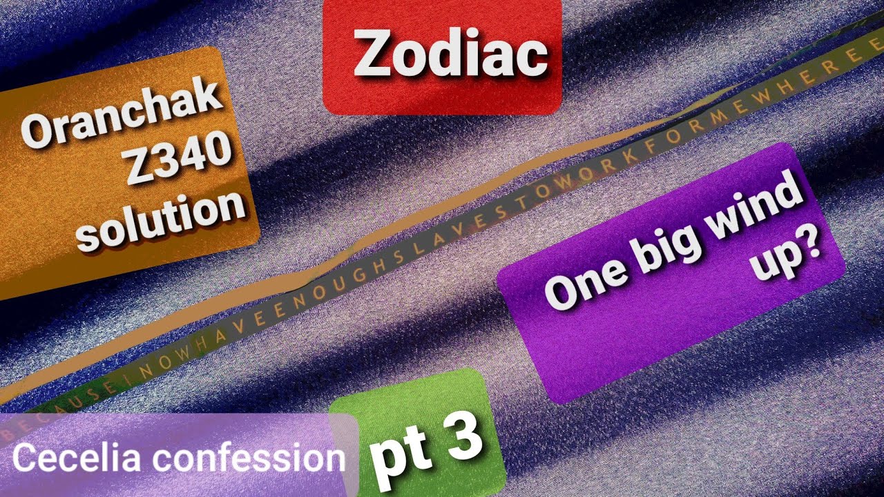 Big Wind up? Oranchak's Zodiac 340 solve? - YouTube