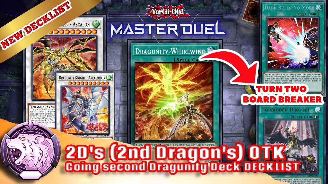 NEW Going 2nd DRAGUNITY OTK DECKLIST! (FLOOWANDEREEZE Gets OTK at end ...