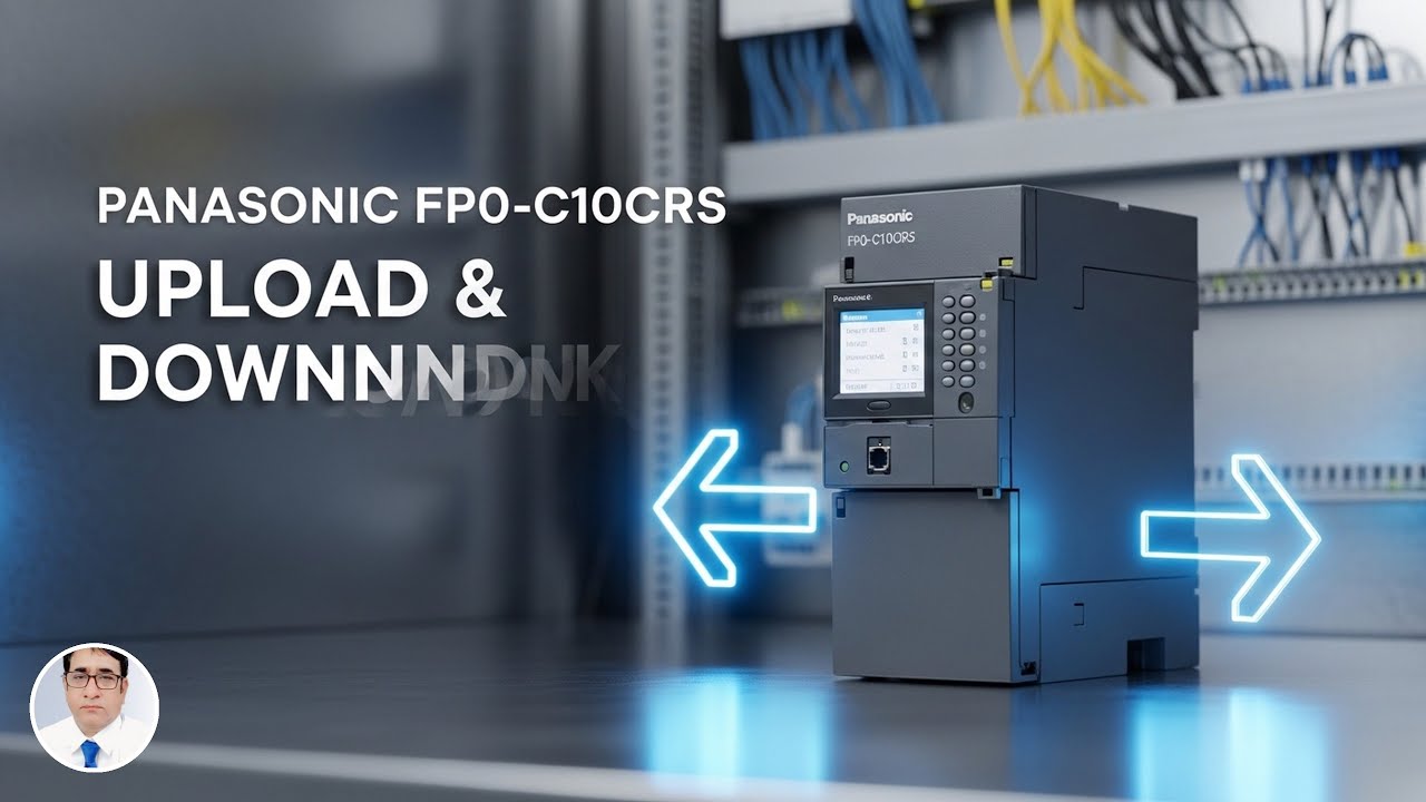 Panasonic FP0-C10CRS PLC: Step-by-Step Program Upload & Download Guide ...