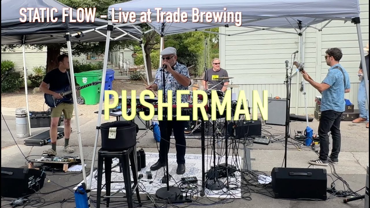 Pusherman - (Live Curtis Mayfield Cover) - Static Flow - YouTube