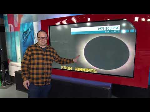 Manitobans gearing up for next week's solar eclipse - YouTube