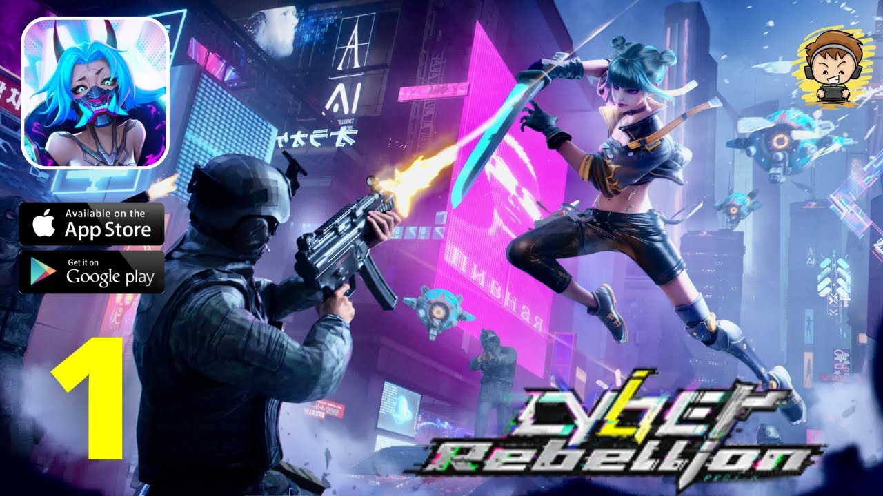 Cyber Rebellion Gameplay - Global Launch | Part 1 (Android/iOS) - YouTube