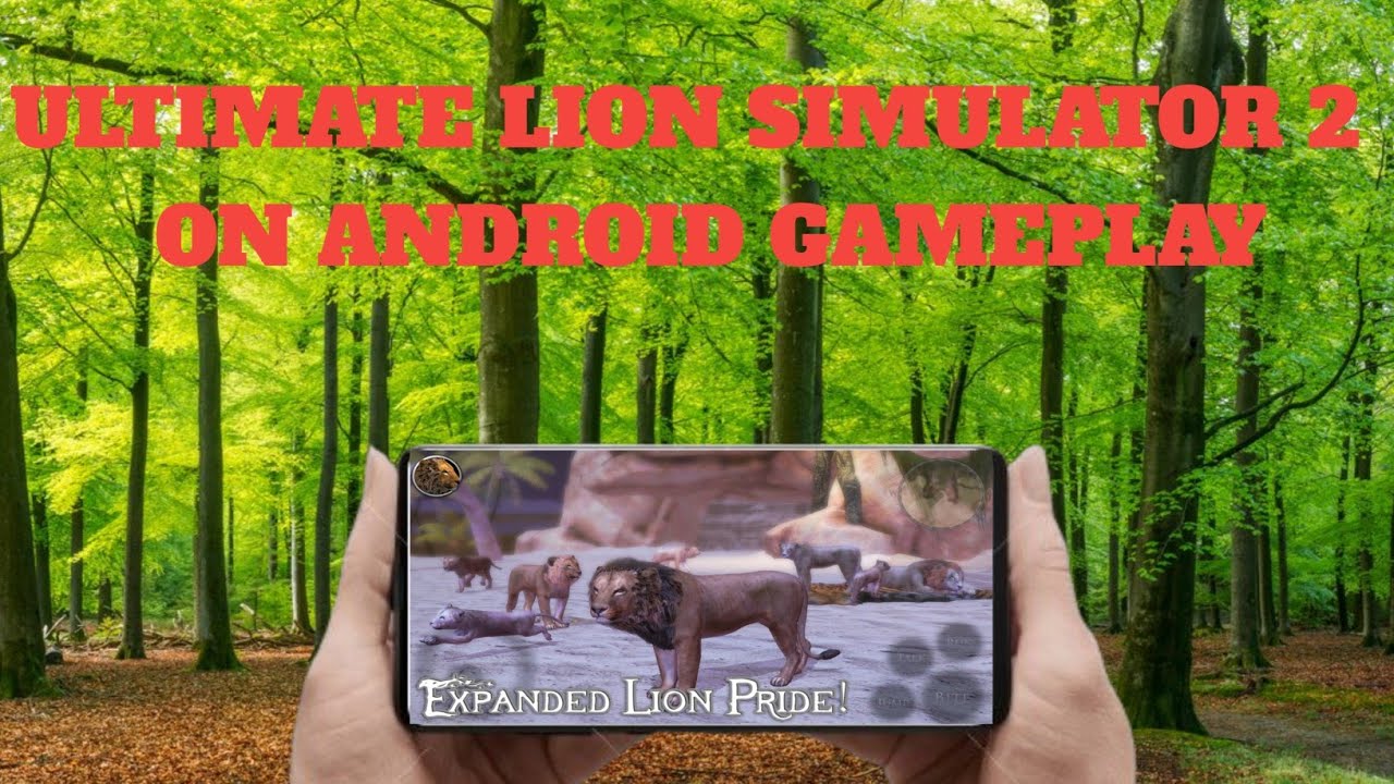 ultimate lion simulator 2 gameplay and review with (webcam and hindi ...