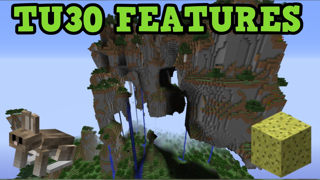 Minecraft Xbox 360 / PS3 - TU30 FEATURES - New Update - YouTube