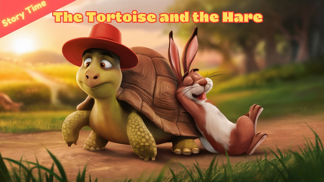 The Tortoise and the Hare | Story Time | Fun Preschool Stories ...