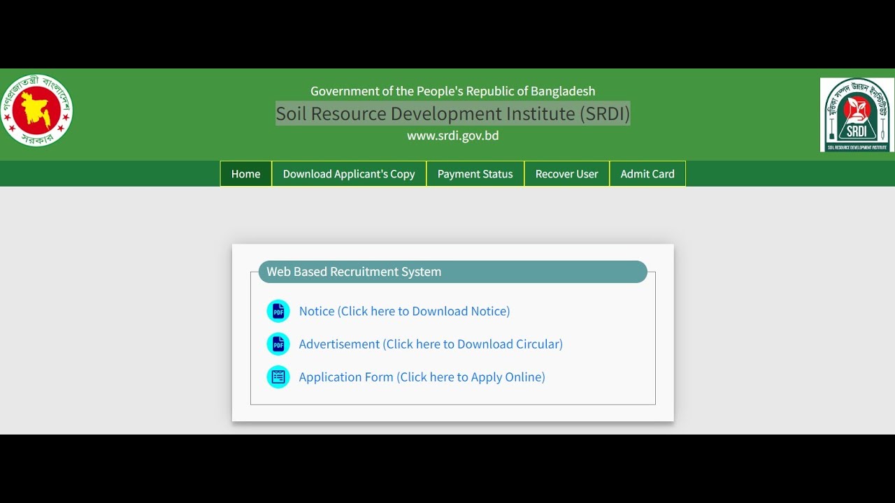 Soil Resource Development Institute (SRDI) - YouTube