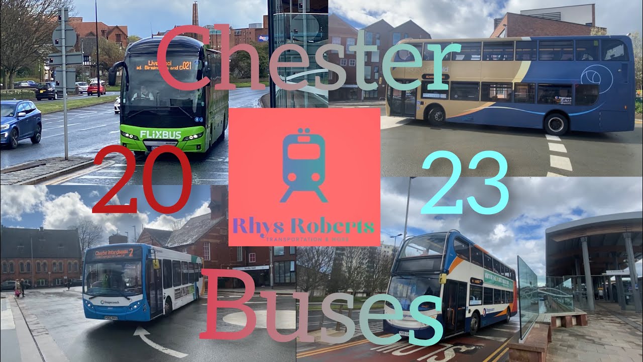 Buses in Chester - YouTube