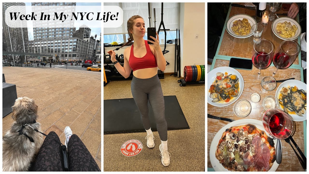 Very Busy Week In My NYC Life | My Best Friend Is Back, Fitness Routine ...