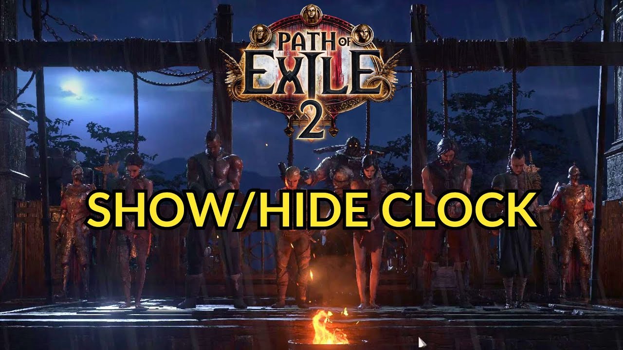 How to Show or Hide Clock in Path of Exile 2 - YouTube