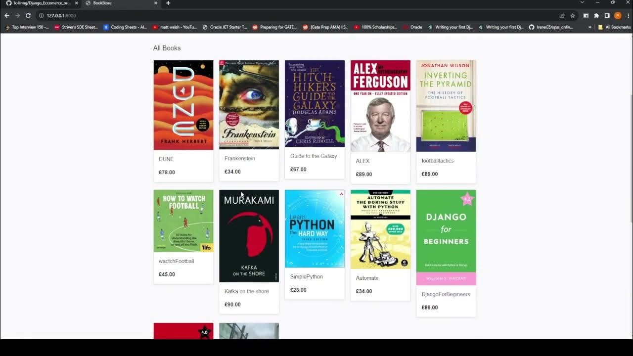 Django Ecommerce project - YouTube