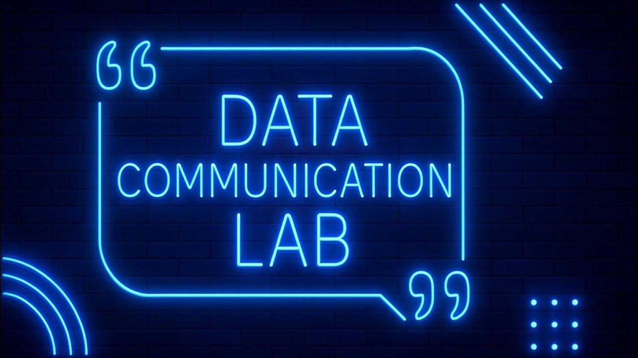 Data Communication Lab | Lecture - 01 - YouTube